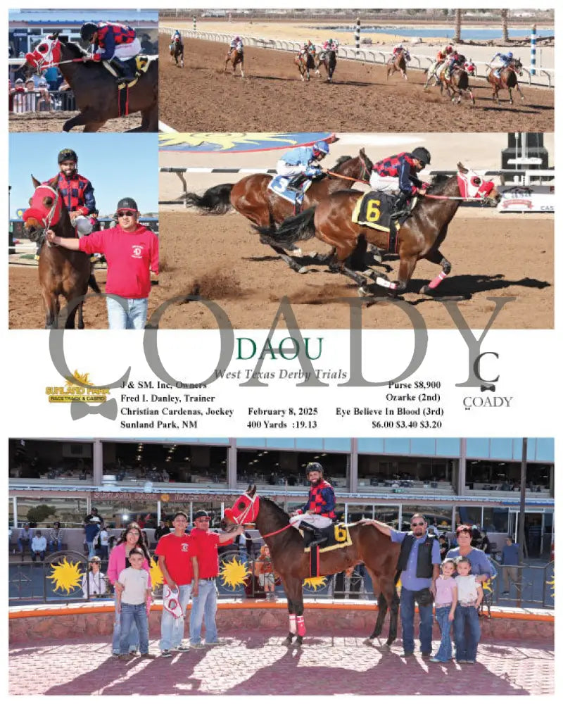 DAOU - West Texas Derby Trials - 02-08-25 - R05 - SUN – Coady Media - Kurtis Coady Photography