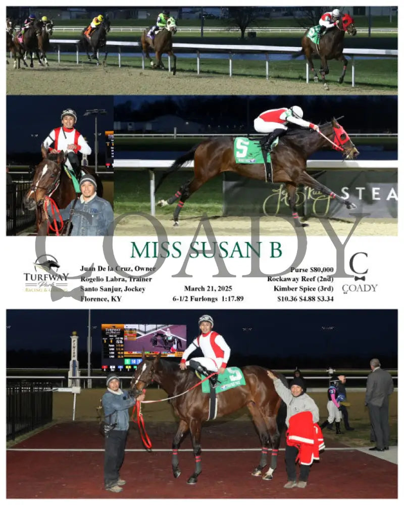 MISS SUSAN B - 03-21-25 - R05 - TP | Coady Media - Kurtis Coady Photography