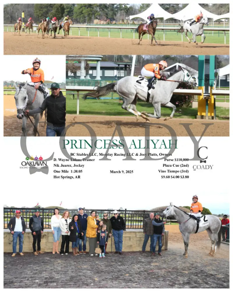 PRINCESS ALIYAH - 03-09-25 - R08 - OP | Coady Media - Kurtis Coady ...