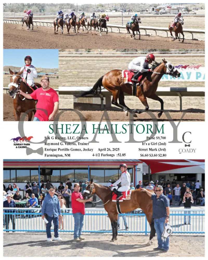 SHEZA HAILSTORM - 04-26-25 - R05 - SRP | Coady Media - Kurtis Coady ...